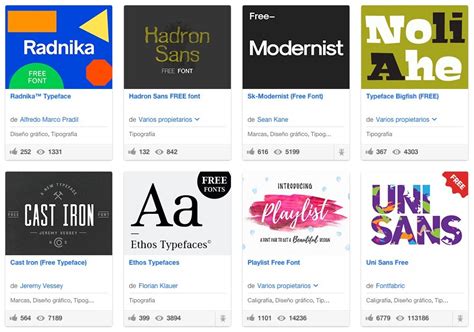 Las Mejores 10 Webs Para Descargar Tipografías Gratis