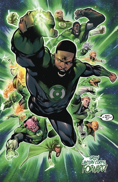 Green Lantern John Stewart Dc Comics Wallpapers Wallpaper Cave