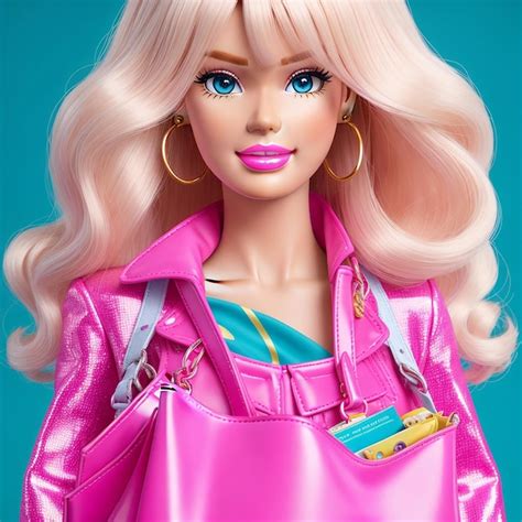 Premium Ai Image Cute Barbie Doll Ai Generative