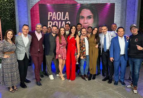 Paola Rojas As Fue Su Debut En Imagen Televisi N Hola