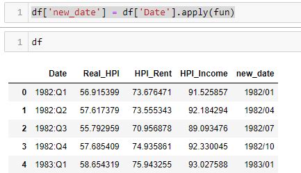 Pandas Changing Date Format In Python From YYYY Q To YYYY MM Stack Overflow