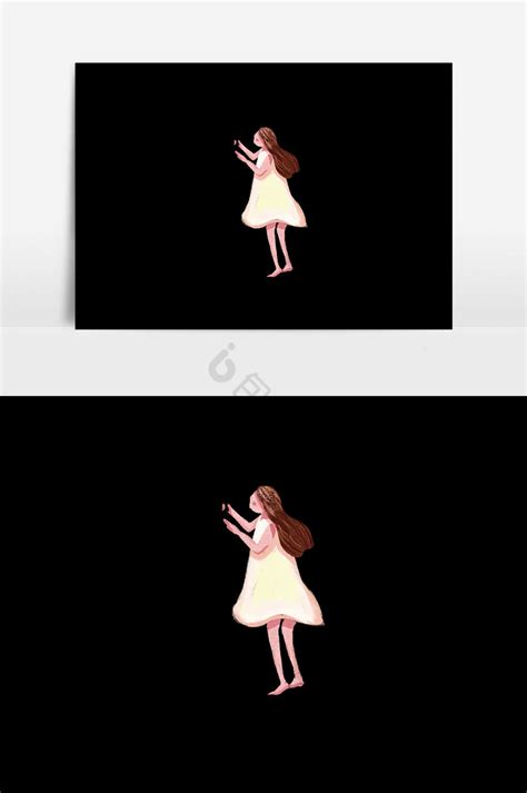 卡通女孩画图片 卡通女孩画素材免费下载 包图网