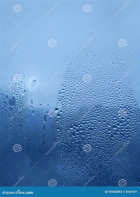 Wassertropfen Auf Glas Stockbild Bild Von Regen Glas 93936893