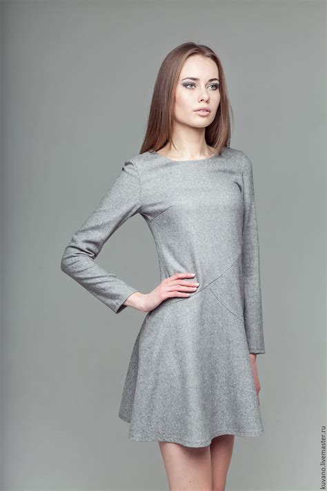 Платье с юбкой клеш в интернет-магазине на Ярмарке Мастеров | Платья ...