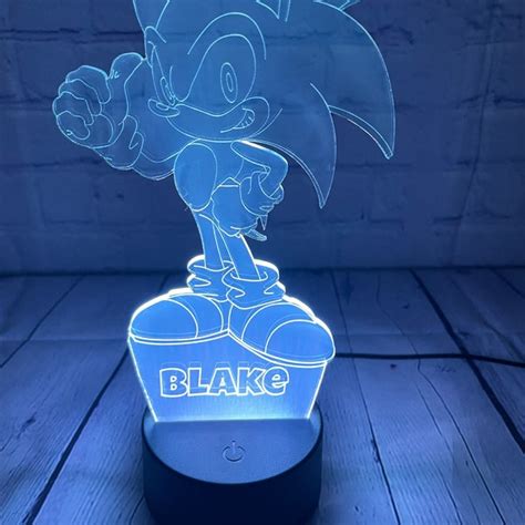 Led Sonic Lamp Etsy