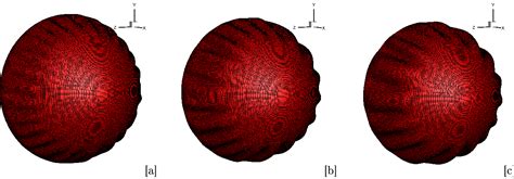figure 4 from a monolithic fluid structure algorithm applied to