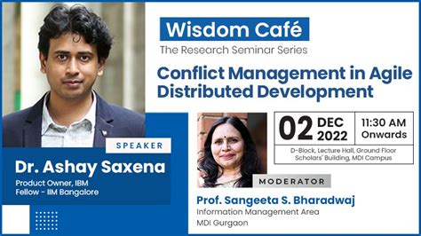 Conflict Management In Agile Distributed Development One Of The Top B Schools In India