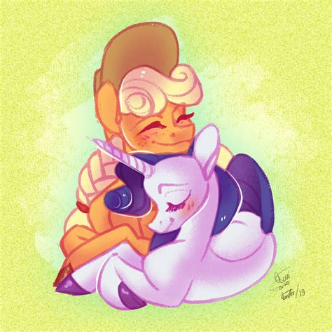 Applejack X Rarity By Eeviart On Deviantart