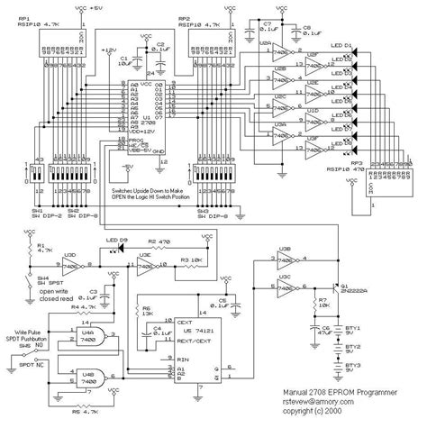 2708 Eprom Datasheet Specifications Pinout And Applications