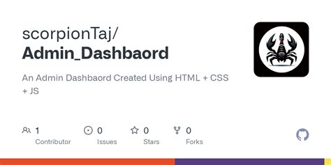 GitHub ScorpionTaj Admin Dashbaord An Admin Dashbaord Created Using
