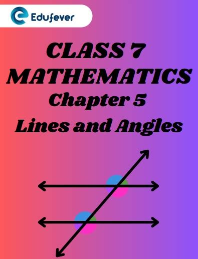 Class 7 Maths Chapter 5 Lines And Angles Worksheet