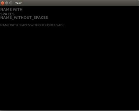 Use Of Wx Font On StaticText Label With Spaces Causing Unexpected Behavior WxPython Users