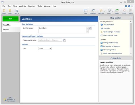Item Analysis Item Response Analysis Ncss Statistical Software