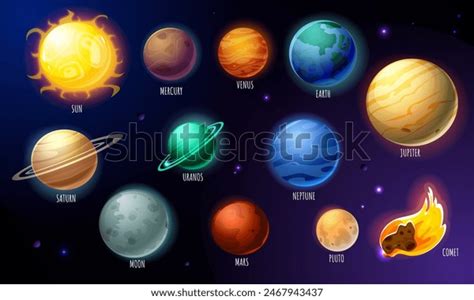 Animated Solar System Orbit Clip Art