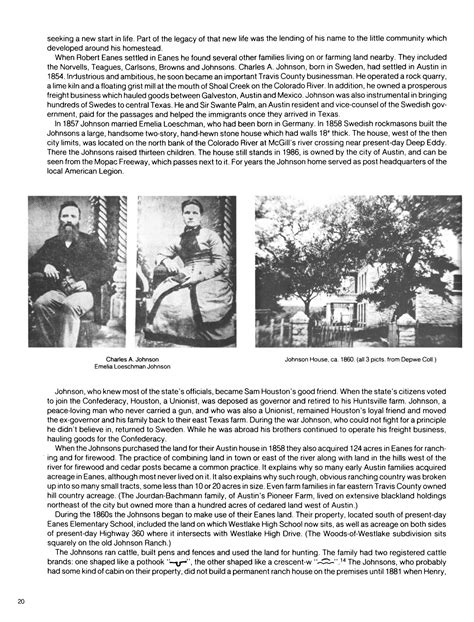 Eanes Portrait Of A Community Page 20 The Portal To Texas History