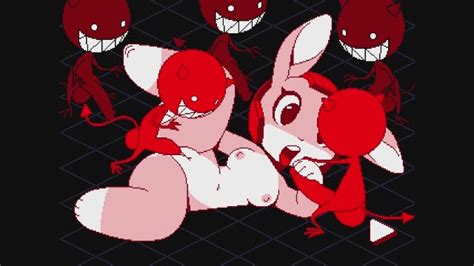 Furry Cherry Bunny Demon Hunter