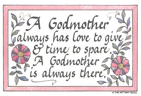 Godmother To Godson Quotes Quotesgram