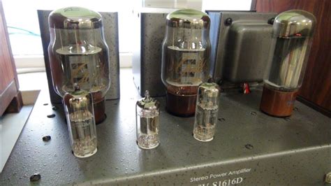 【球転がし】 Raytheon 12au7 Long Black Plate Vs Ei Elite Ecc82 Gold Pin