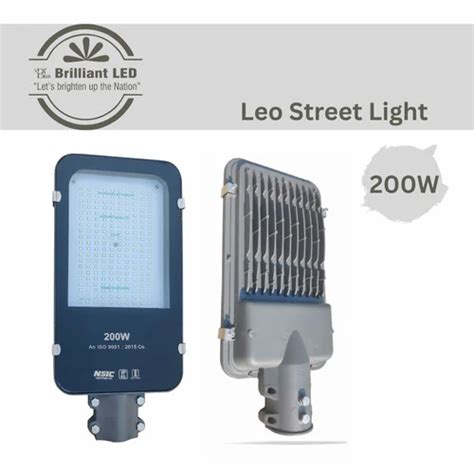 Pure White Isi 200w Sensor Based Led Street Light Ip66 110v To 230v At ₹ 2450 Piece In Ahmedabad