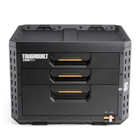 Toughbuilt Stacktech Zárható 3 Fiókos Szerszámtároló Tb B1 D 73