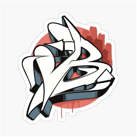 B Graffiti Letter