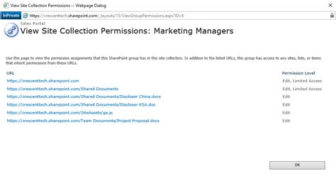 Sharepoint Online How To Check A Groups Permissions In A Site