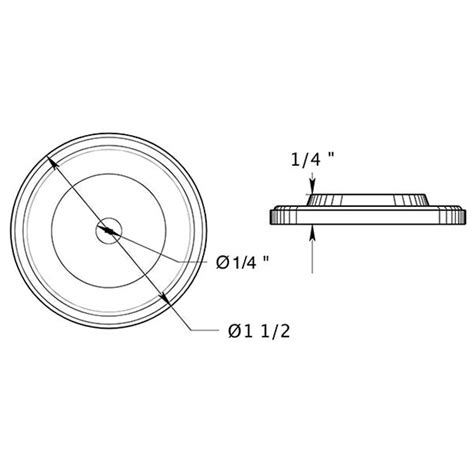 Solid Brass Knobs Collection Solid Brass 1 12 Diameter Knob Backplate In Antique Nickel By