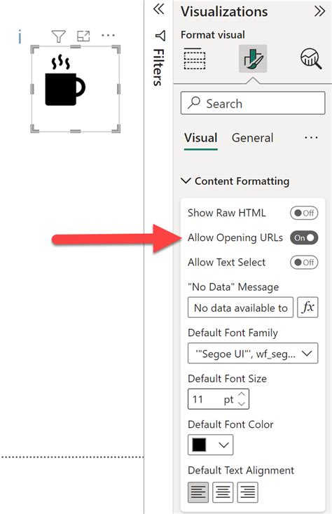 Clickable Svg Images In Power Bi Using The Html Content Custom Visual