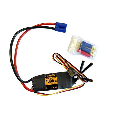 Freewing 100a Esc Rc Plane Esc Part With Rev Thrust 7a Sbec Ec5