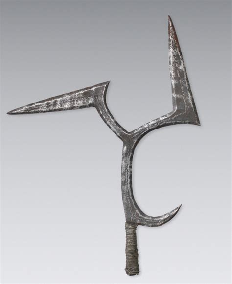Bangi Wurfmesser Throwing Knife Kpinga Kongo Congo