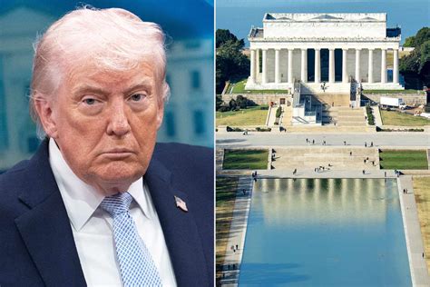 Donald Trump Reveals Hell Also Remodel The Lincoln Memorial Reflecting Pool To Make It Much