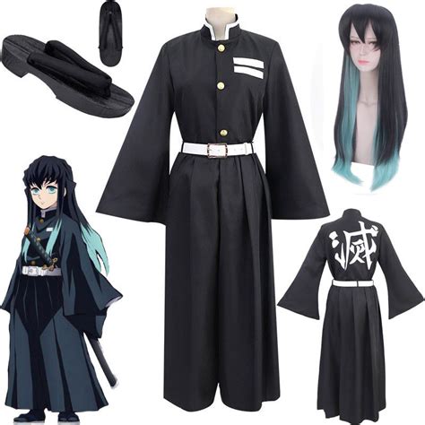 Demon Slayer Moda Kimetsu No Yaiba Névoa Pilar Tokito Traje Cosplay