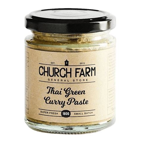 Church Farm Thai Green Curry Paste 180g Healthylife