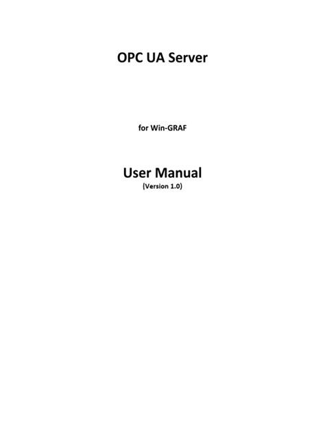 opc ua server user manual en v1 0 pdf public key certificate password
