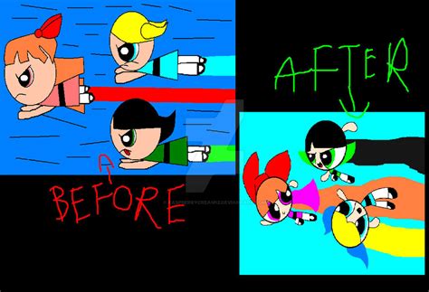 After And Before Ppg By Raspberrycream12 On Deviantart