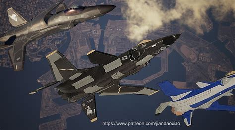 Asf X Shinden Ii Printables Ace Combat Models