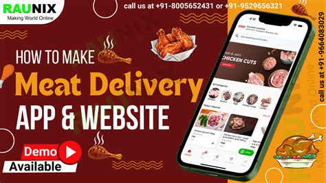 How To Make Meat Delivery App In 2024 Raunix Tech Services