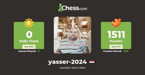ياسر خميس القسطاوي Yasser 2024 Chess Profile