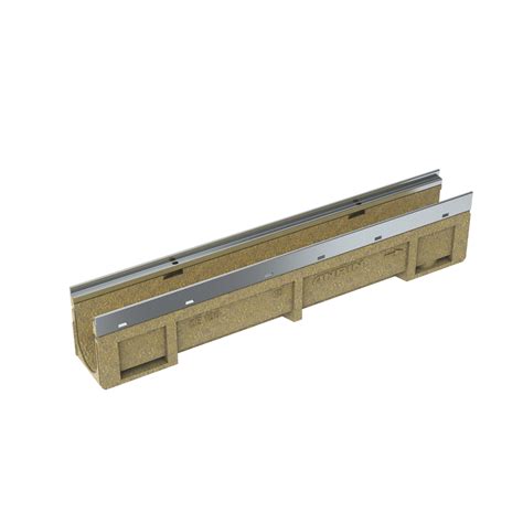 4 Wide Trench Drain Kit 9 Meter Complete Anrin Ke100 Slotted Pl