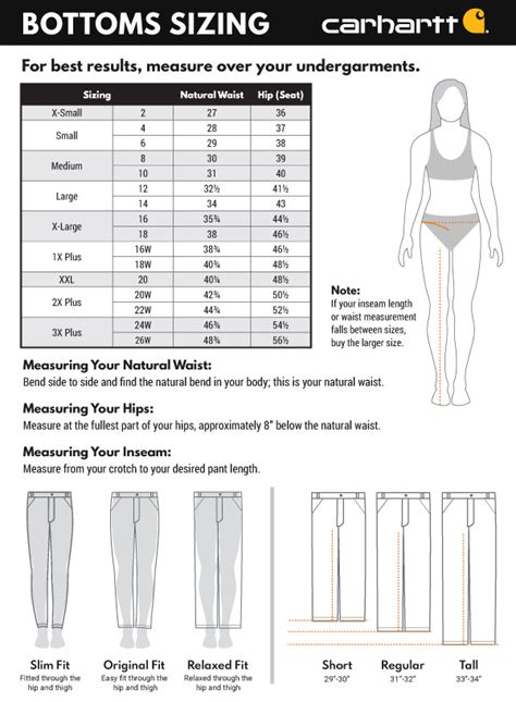 Carhartt 105999 Womens The Essential Canvas Double Front Pant