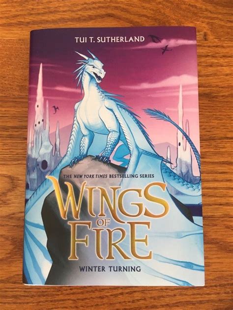 Wings Of Fire Winter Turning Hard Cover Book By Tui T Sutherland