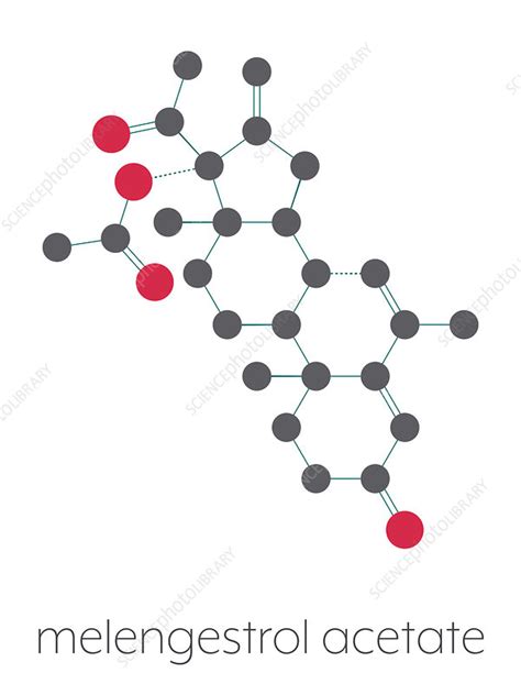 Melengestrol Acetate Cattle Growth Promoter Illustration Stock Image