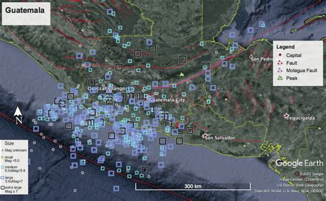 24 Epicentral Map Of The Marca Gehn Earthquakes Falling In An Download Scientific Diagram