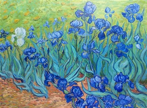 Vincent Van Gogh Blue Irises At Flynn Deacon Blog