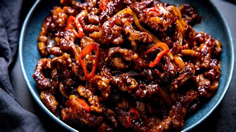 Spicy Crispy Beef Recipe Recipe