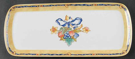 Borghese Oblong Cake Plate By Bernardaud Replacements Ltd