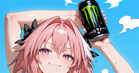Fategrandorder Astolfo X Monster Energy·03 Tertiaryお仕事募集中のイラスト Pixiv