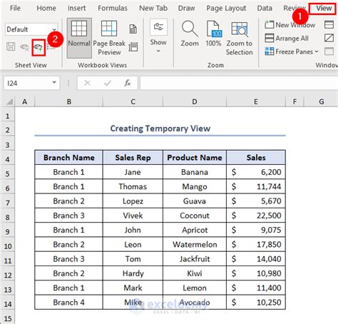 How To Use Sheet View In Excel With Simple Steps Exceldemy