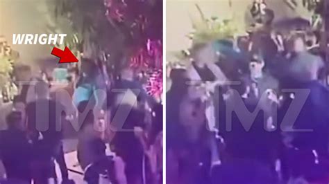 Surveillance Footage Shows Jonathan Wright Confrontation At Megan Thee
