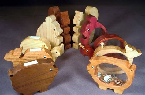 Mechinical Wood Coin Bank Plans Coin Banks Free Woodworking